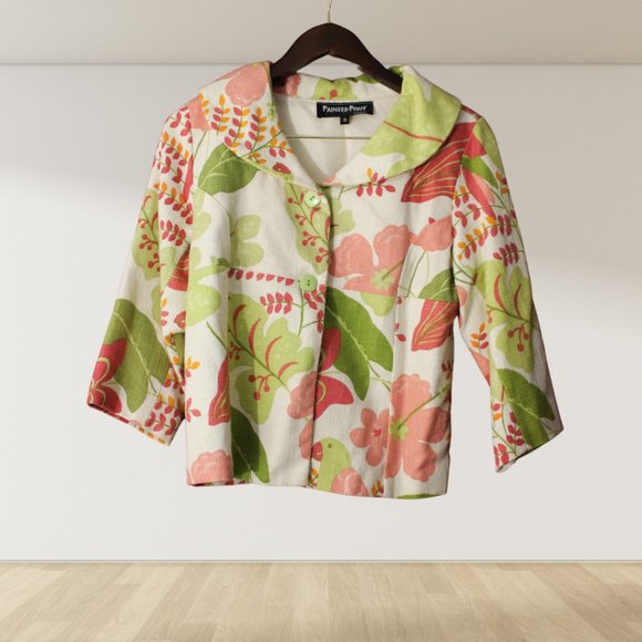 Painted Pony | Jackets & Coats | Painted Pony Printed Jacket | Poshmark